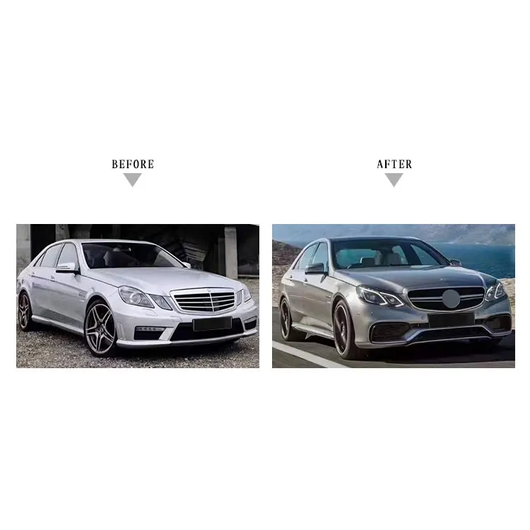 Car Facelift Body Kits For Mercedes-benz W212 E Class E63 Amg 11-13 Old ...