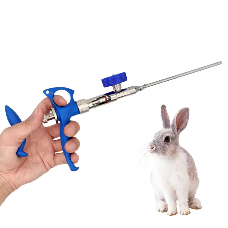 Rabbit Artificial Insemination Gun Continuous Insemination Apparatus ...