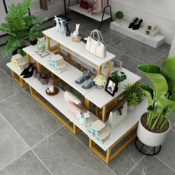 Hotel Buffet Restaurant Display Racks 5-tier High & Low Display Table ...