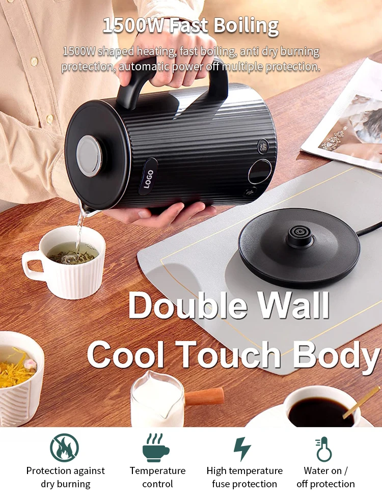 Wholesale Smart Electric Tea Pots For Boiling Water Hot Electric Kettle ...