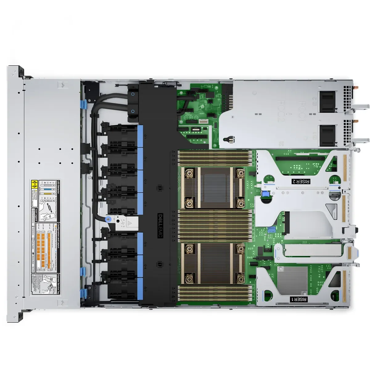 D Ell Poweredge R450 Rack Server In Tel Xeon Gold 5317 Processor 8sff ...