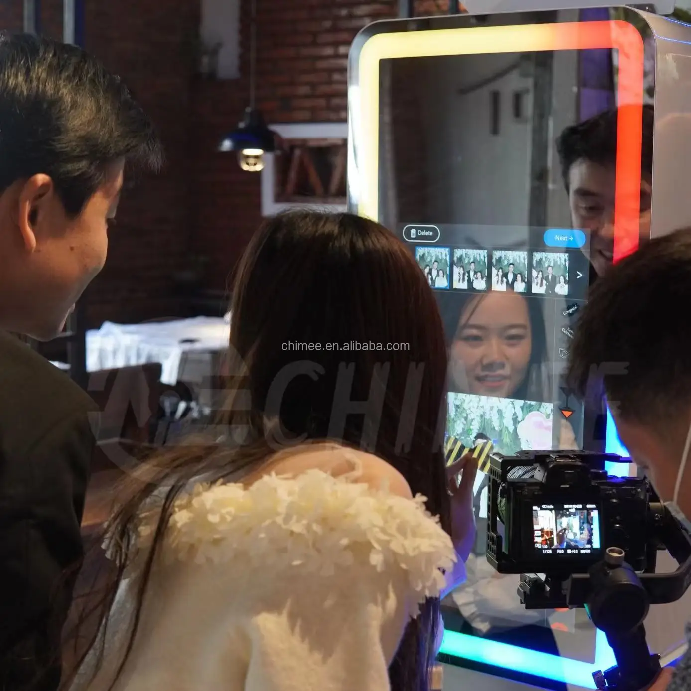 Business Photobooth - 21.5 Inch LCD Monitor Magic Mirror