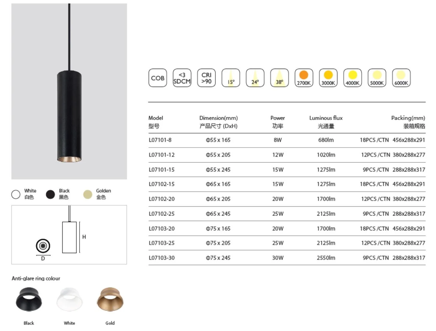 Chandler Ceiling Light - Dimmable LED Luxury Chandelier