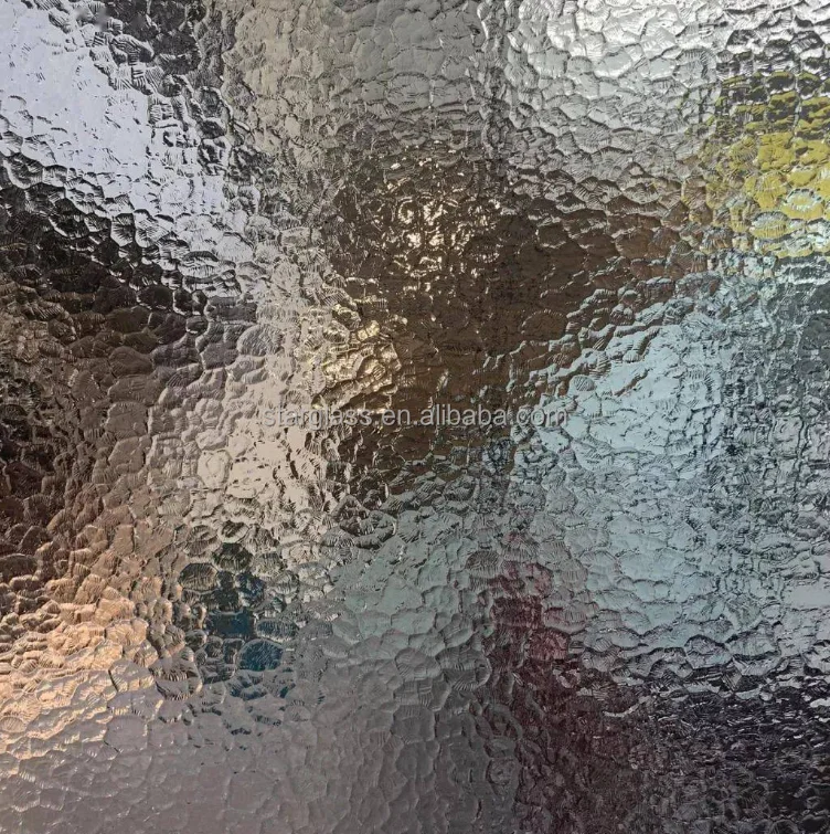 Clear Rainforest Wave Decoration Water Ripple Textured Pattern Glass ...