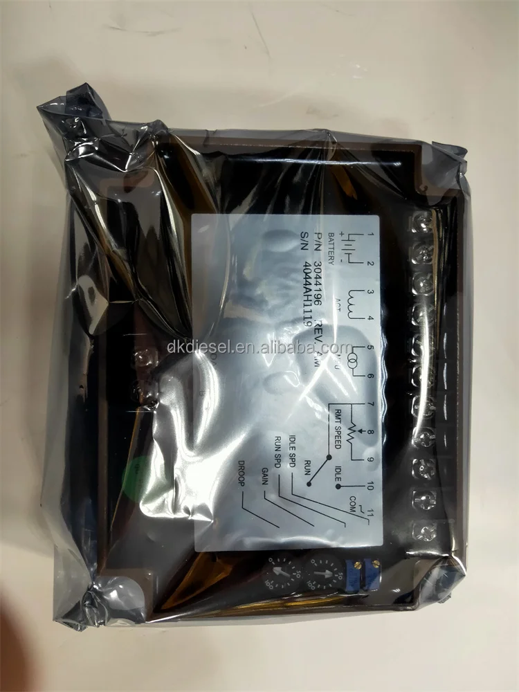 Genuine K19 Qsk19 Diesel Engine Efc Speed Controller Governor 3044196 ...