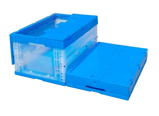 Fold Logistic Transport Box 50kgs Durable Plastic Crate Moving Box ...