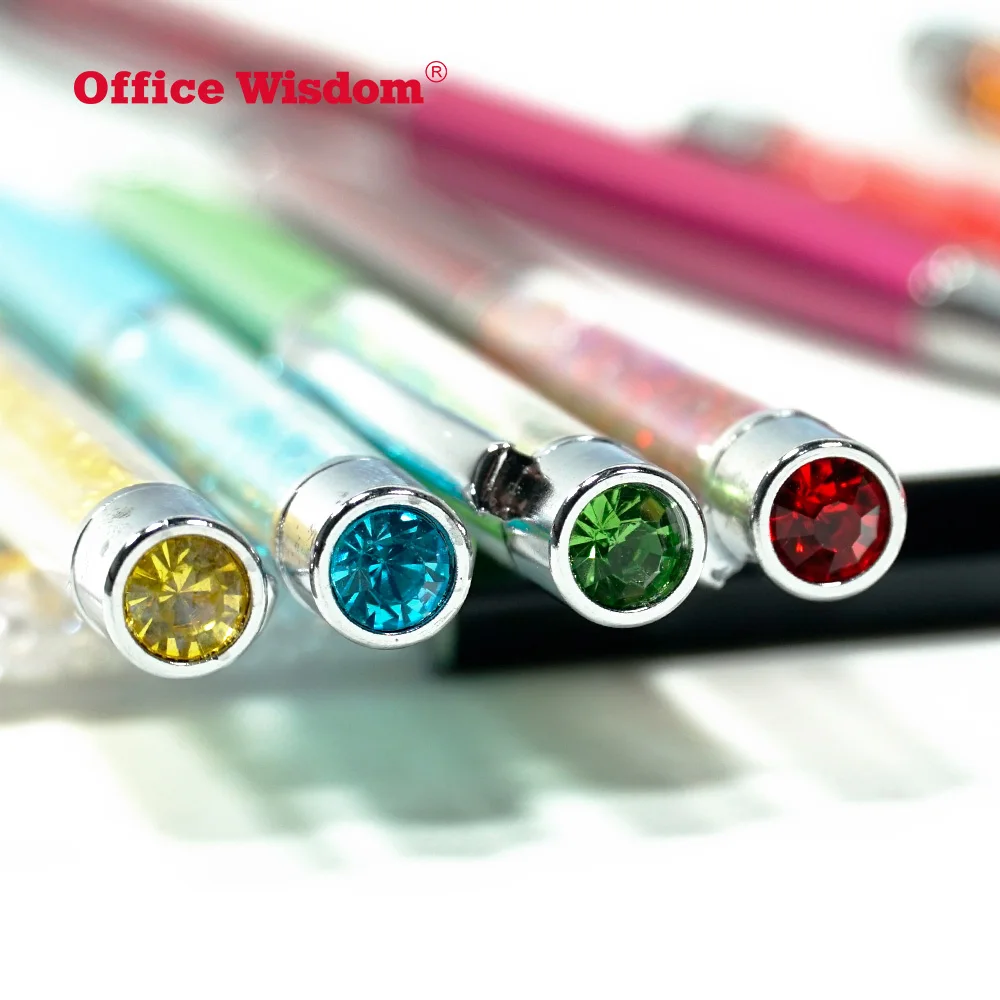 Promotional Bling Metal Cute Crystal Diamond Pen