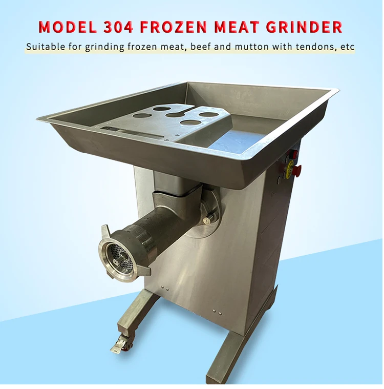 Industrial Frozen Commercial Automatic Meat Beef Meat Mincer Machine ...
