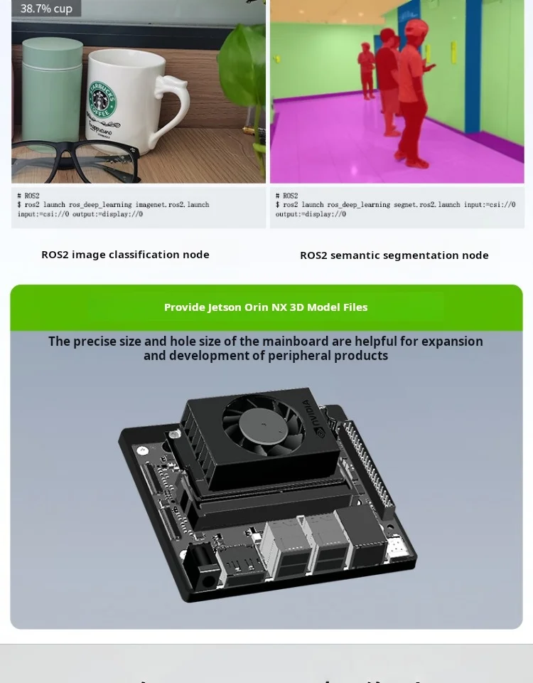 NVIDIA Jetson Orin NX 16GB Module Core Board AI Development Board POE ...