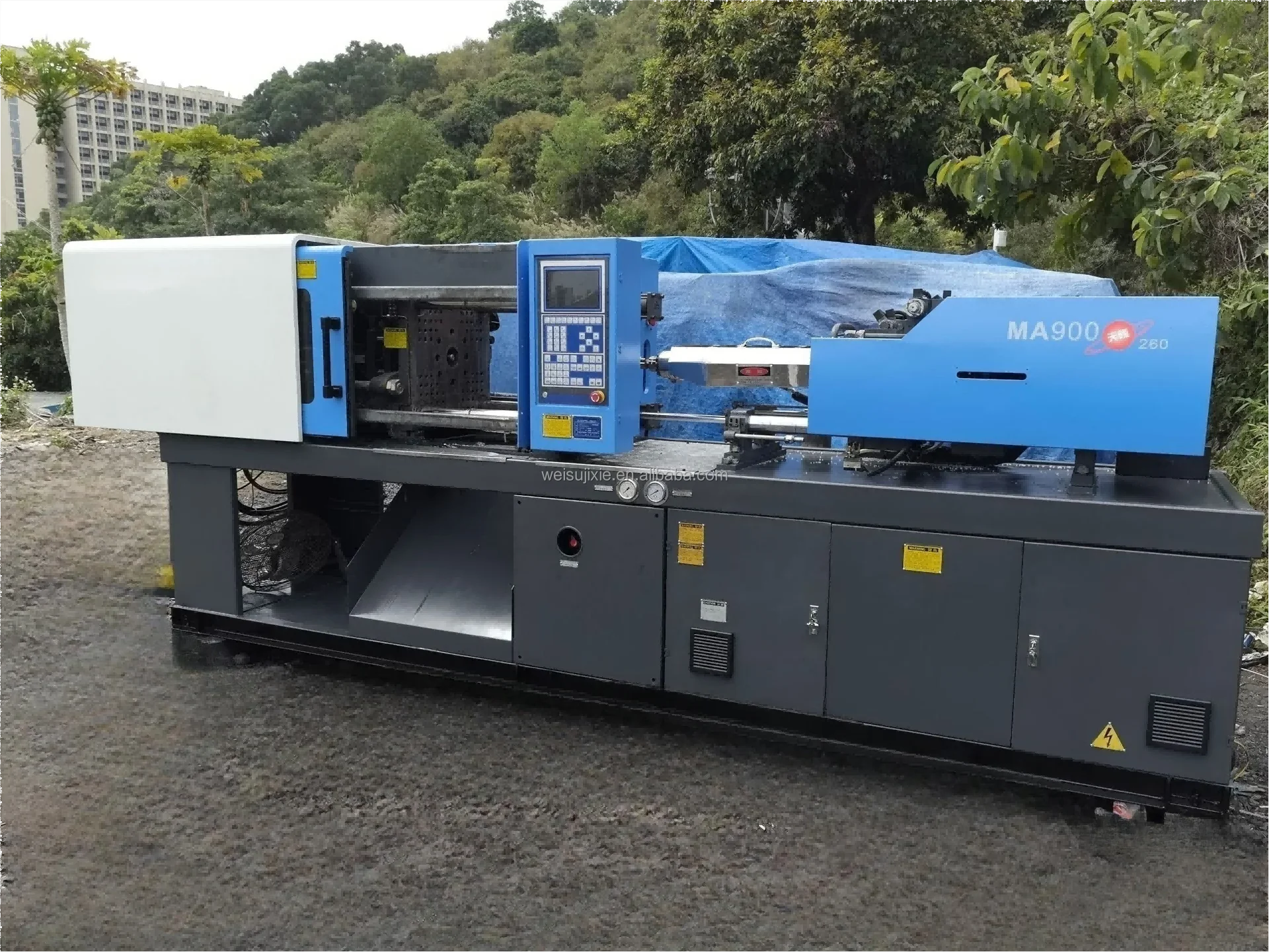 Haiti 90 Ton PC Injection Molding Machine - High Productivity