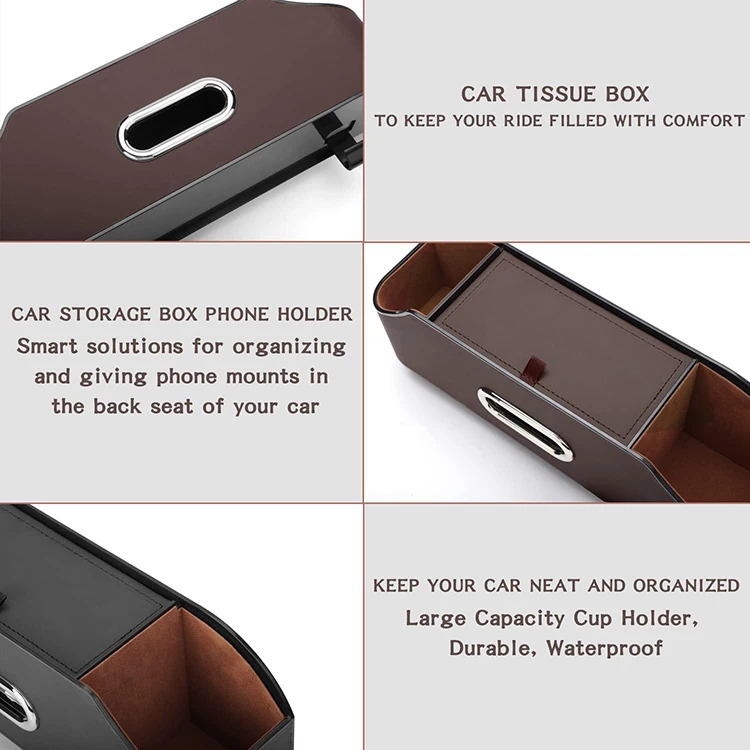 Car Seat Back Storage Box - Multifunctional Interior Organizer