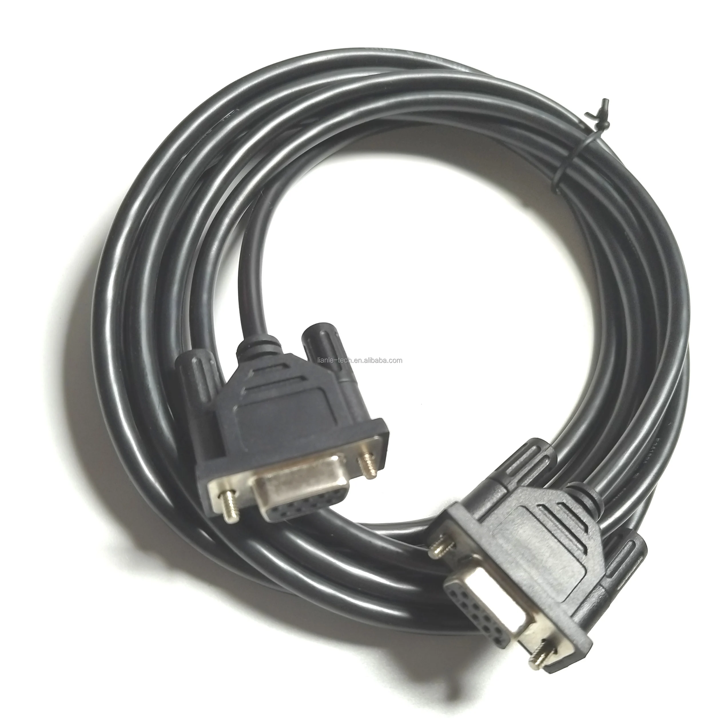 Rs232 Db9 Female Dc5521 Game Plugin Cable 1.2m Pvc Male-female Mini Din ...