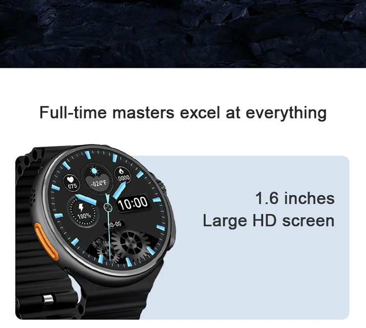 Smart Watch V3 Ultra Max 1.6 Inch Touch Screen 49mm Reloj Inteligente ...