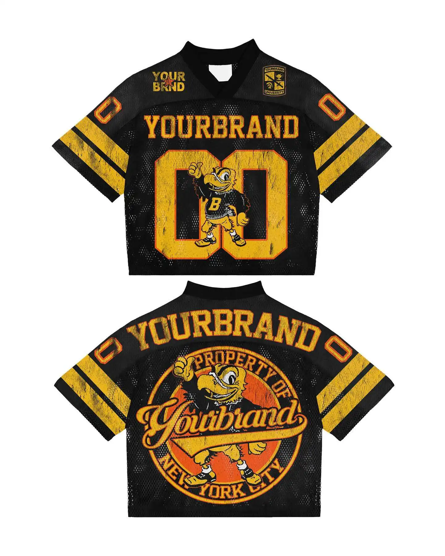 Custom premium oversize boxy jersey print on demand vintage unisex ...