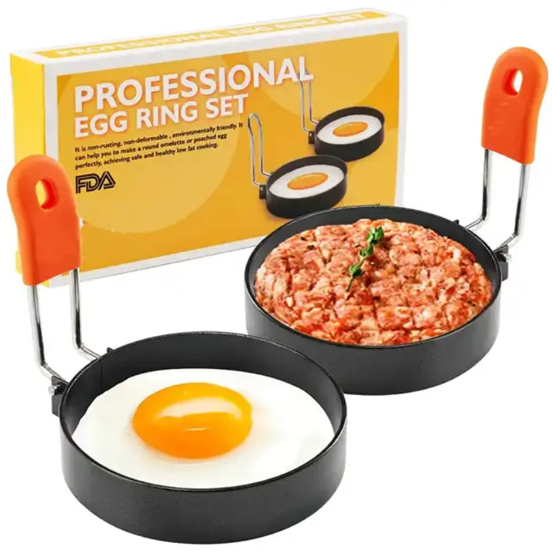 2-in-1 Function Omelette Maker Round Omelette Maker Round Handheld ...