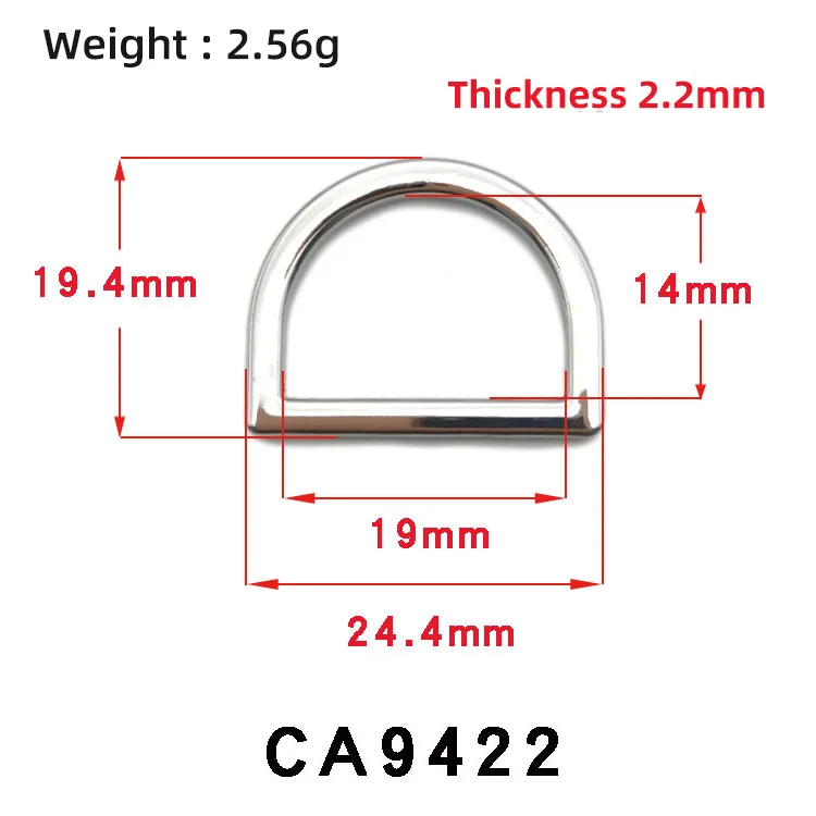 Handbag Accessories D- Ring Metal Ring Buckle Decoration Luggage ...