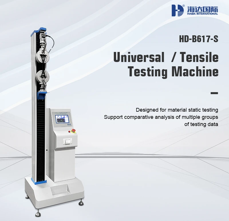 Elongation Testing Machine With Extensometer Tensile Fabric Cable ...