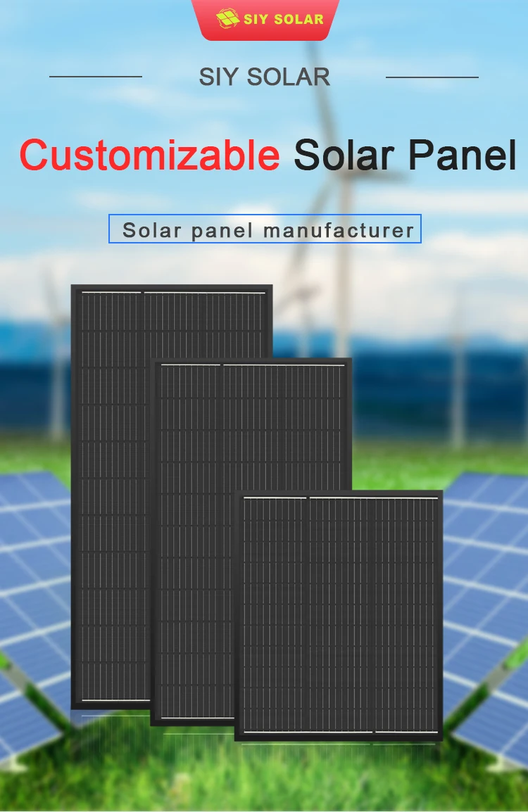 200 Watts All Black Solar Panel Monocrystalline 200 Mono Solar Panels 200w Wholesale Solar ...