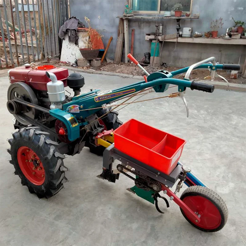 Tractors Machine Manual Tractor Land Machinery 2 Wheel Farm Tractor for ...