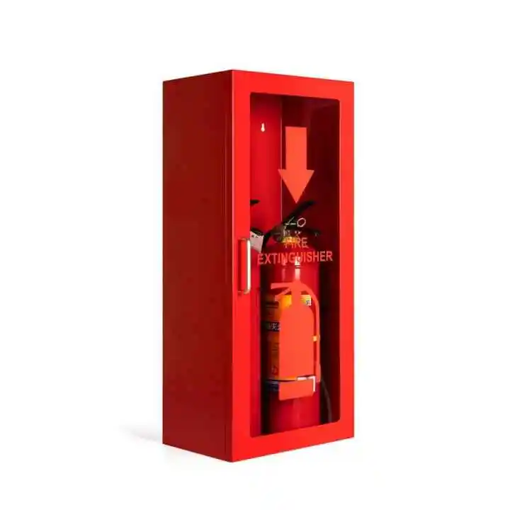 Heavy-Duty Wall-Mounted Fire Hose Reel Cabinet Flexible High-Pressure ...