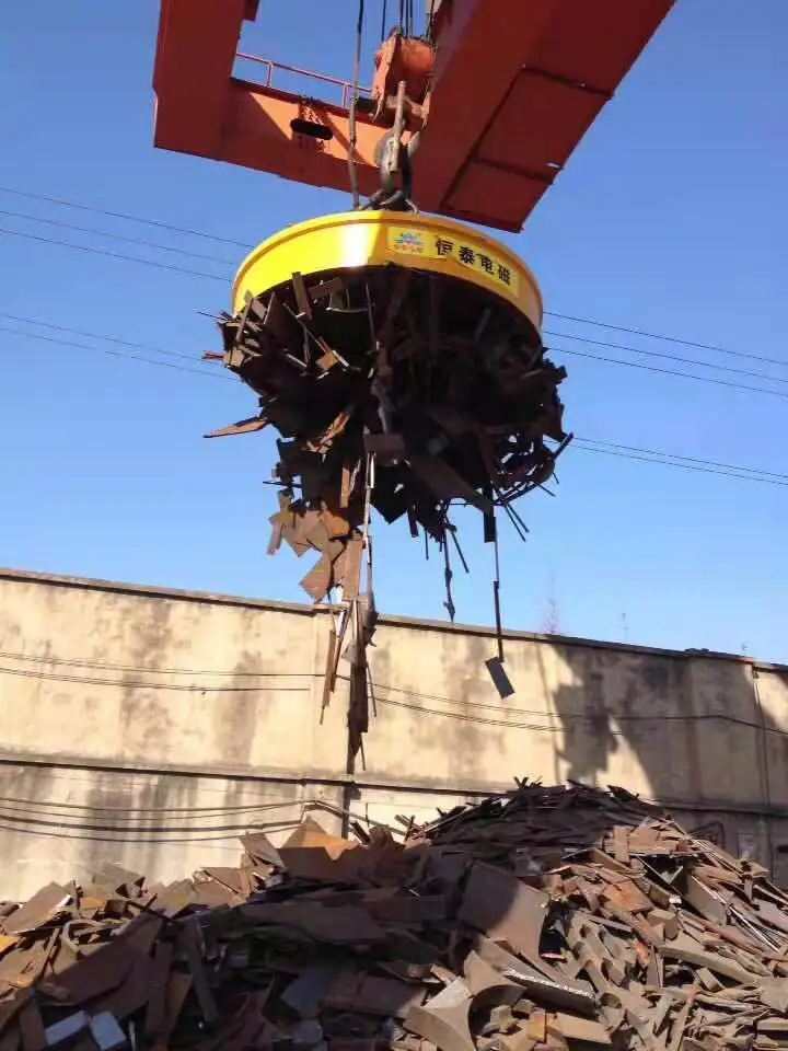 Junkyard Electromagnetic Lifting Magnet for Efficient Scrap Metal ...