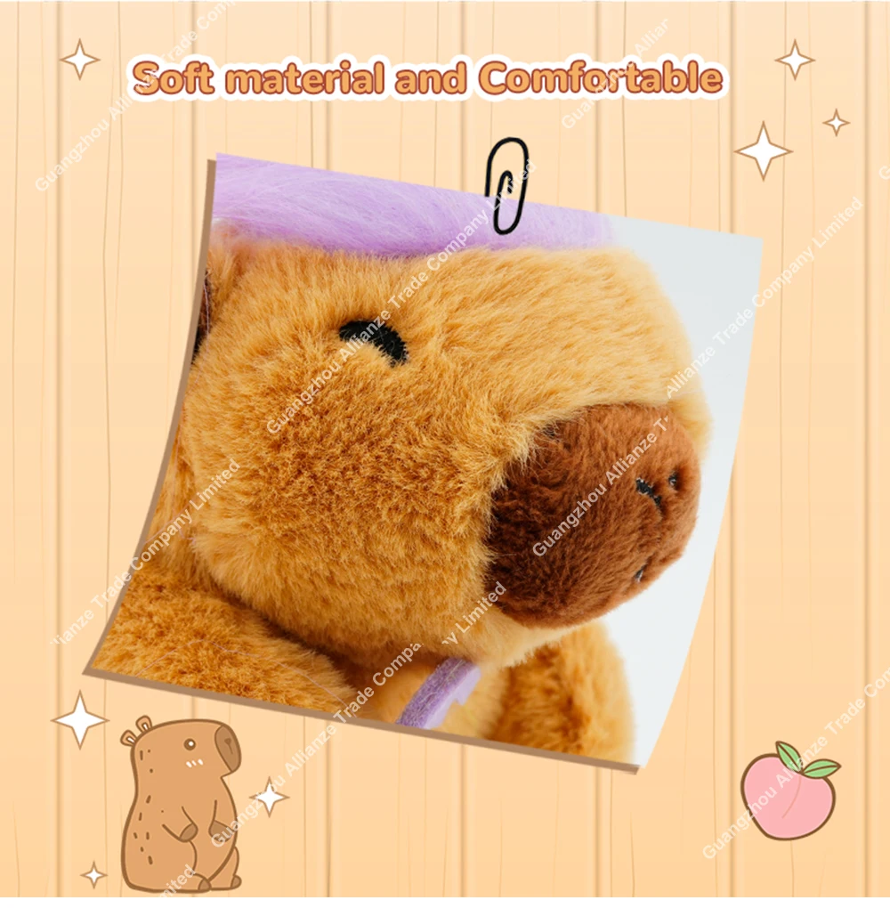 Pig Capybara Plush Toys Capybara Stuffed Animal Doll Cartoon Anime ...