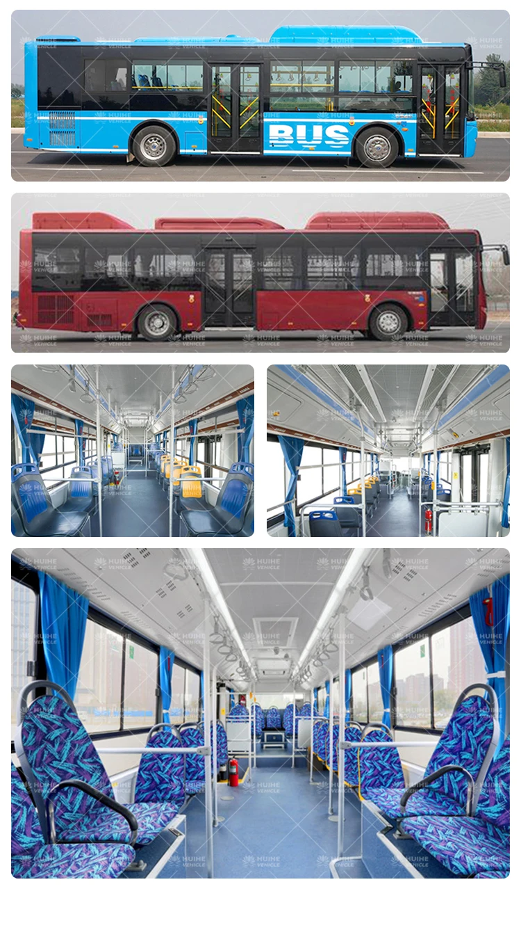 Luxury 12m City Bus Manufacturer - Used CNG Buses for Sale