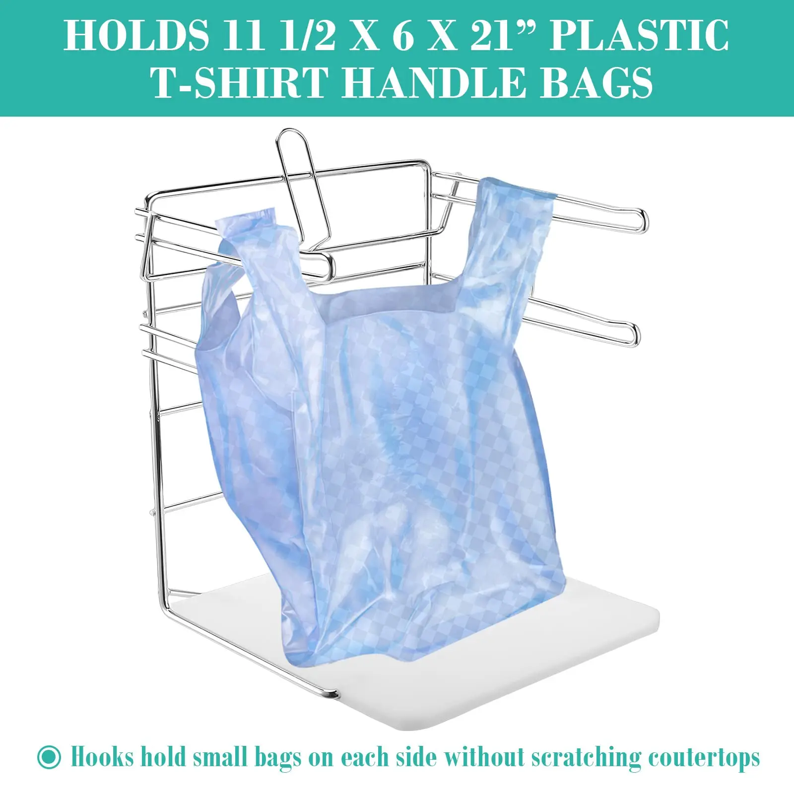 Grocery Bag Holder Shopping Bag Rack Grocery Bag Stand T Shirt ...