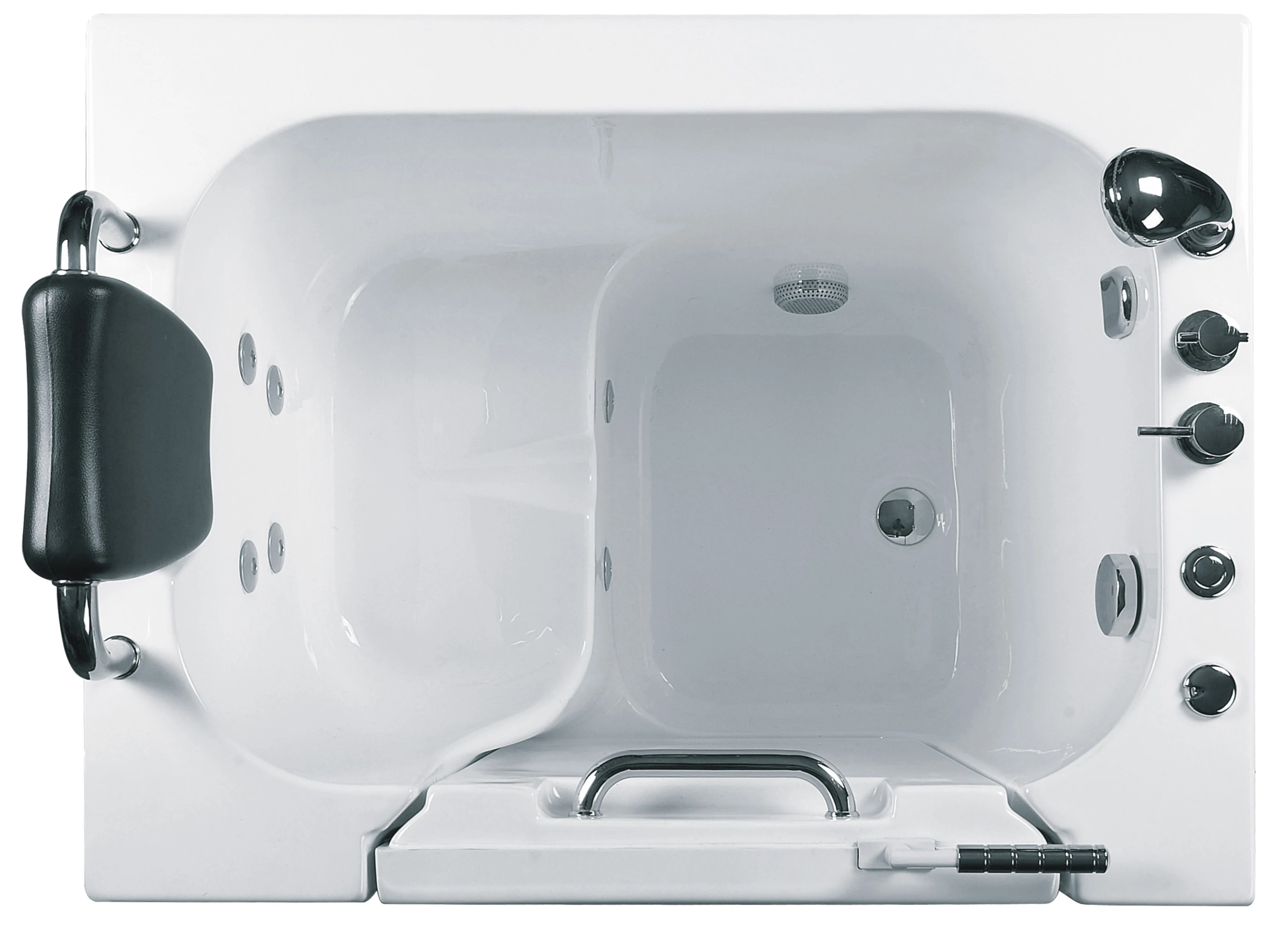 Alibaba.com: Portable plastic walk-in bathtub with whirlpool jetted spa ...