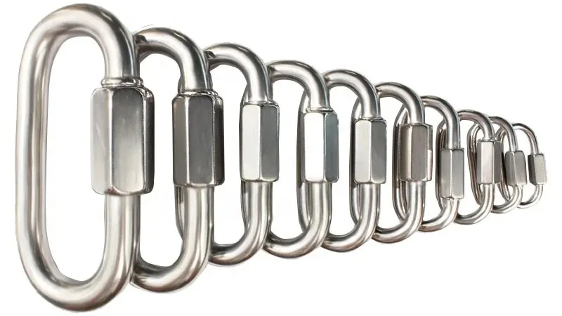 Rigging Hardware Ss304 Quick Link Carabiner M4 M6 M8 Chain Connectors ...