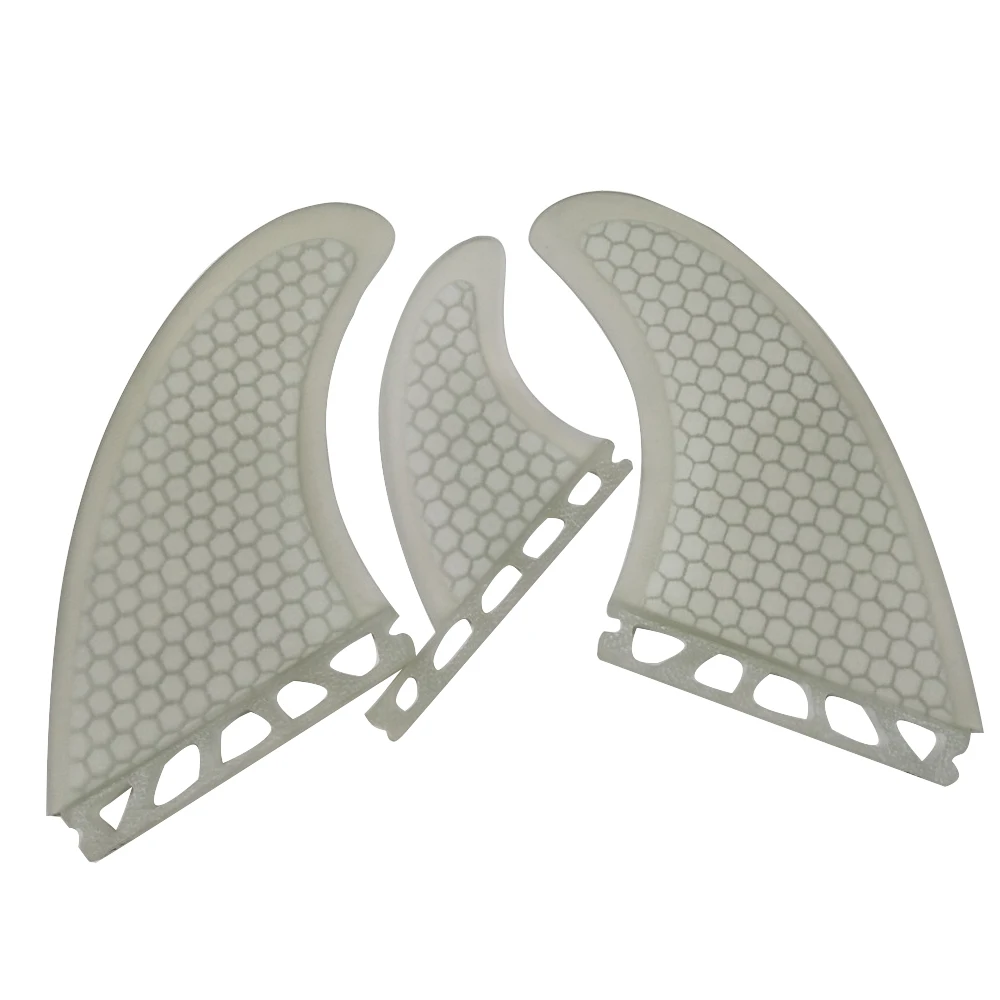 Factory Price T1 Surfboard Fins Tri Set White Color Single Tab Fins ...