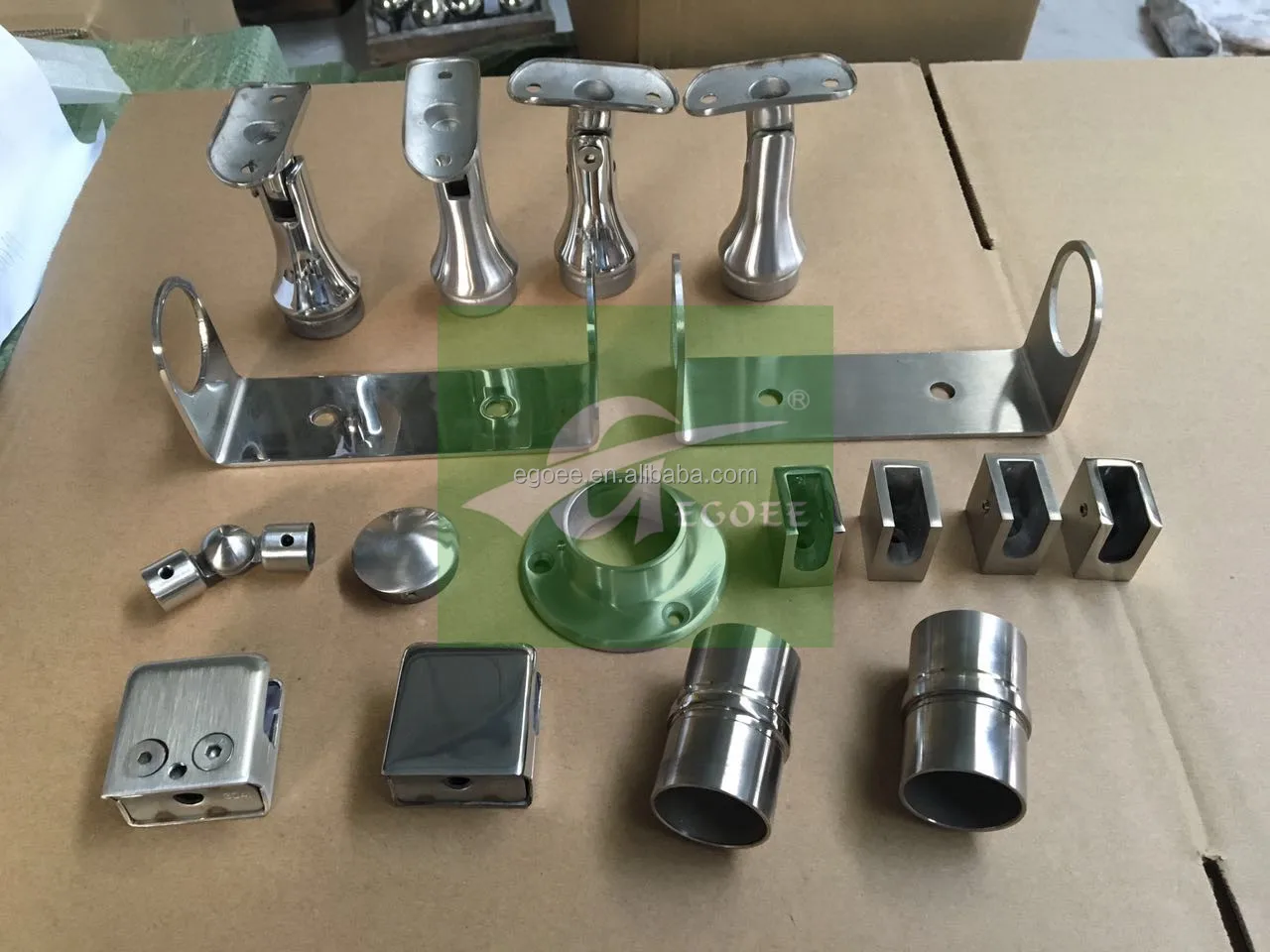 Stainless Steel Accessories for Handrail & Railing Systems