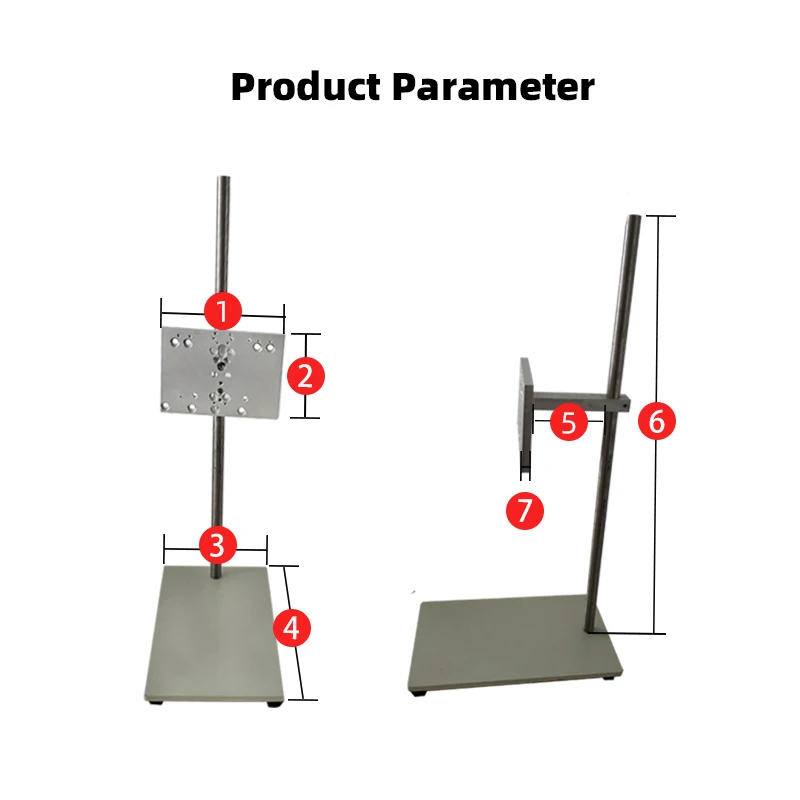 Fixed Bracket Valve Positioning Hole Fixing Plate Simple Desktop Stand ...