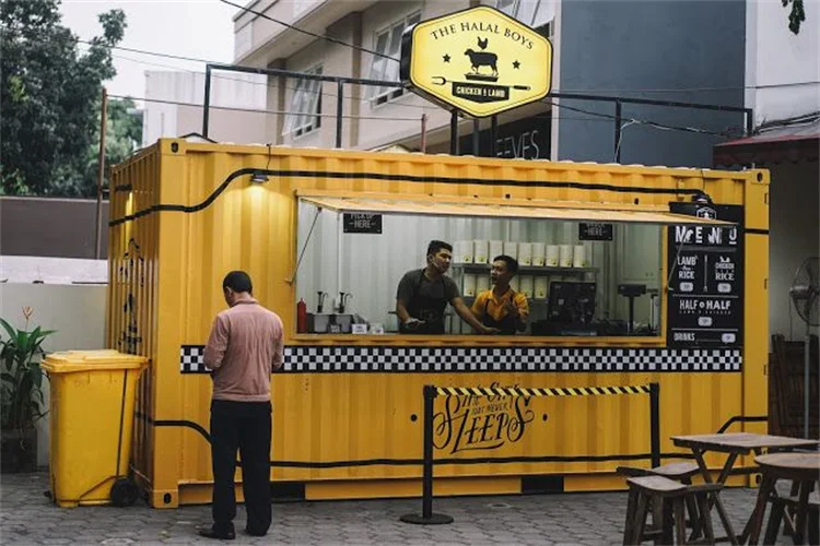 Customized Prefab Modular Shipping Container Bar Office