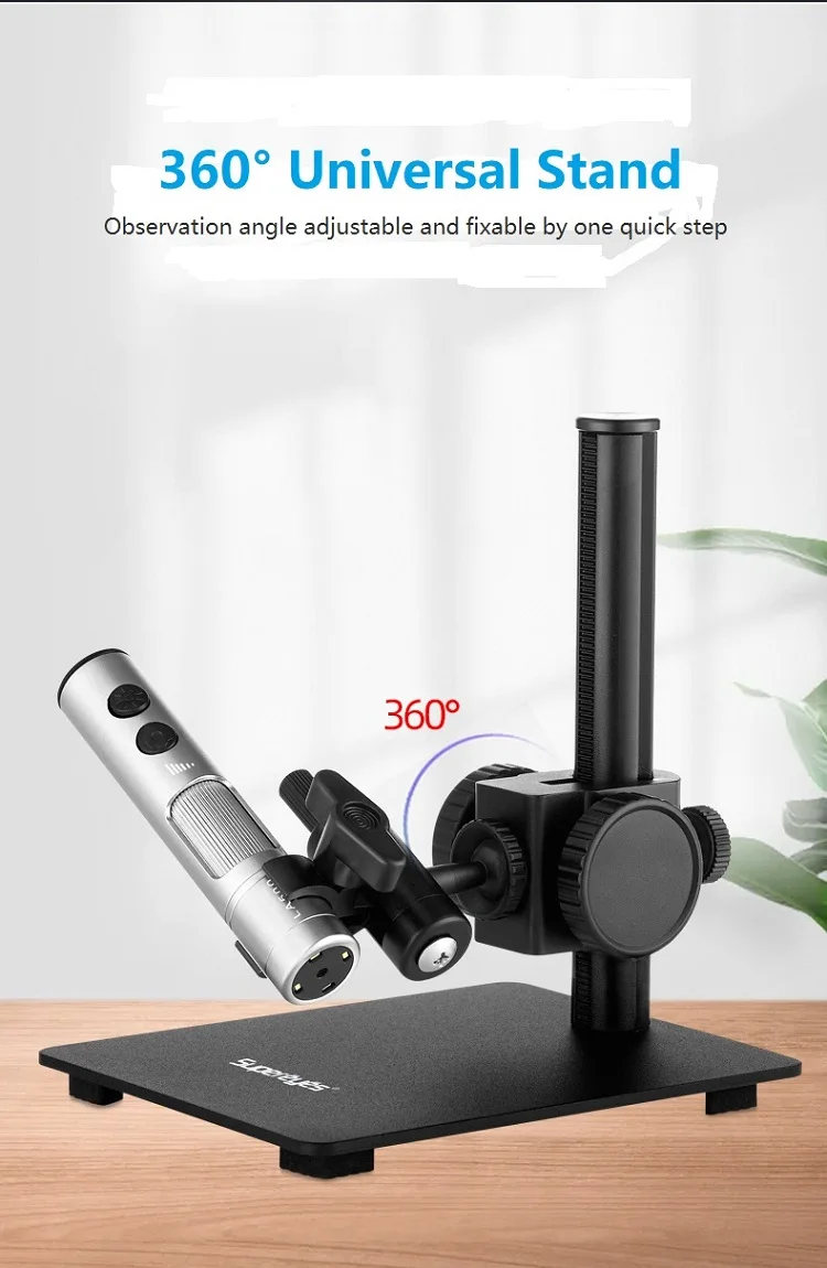 Supereyes B013 UHD 12MP Digital Microscope Camera - 3000X Zoom