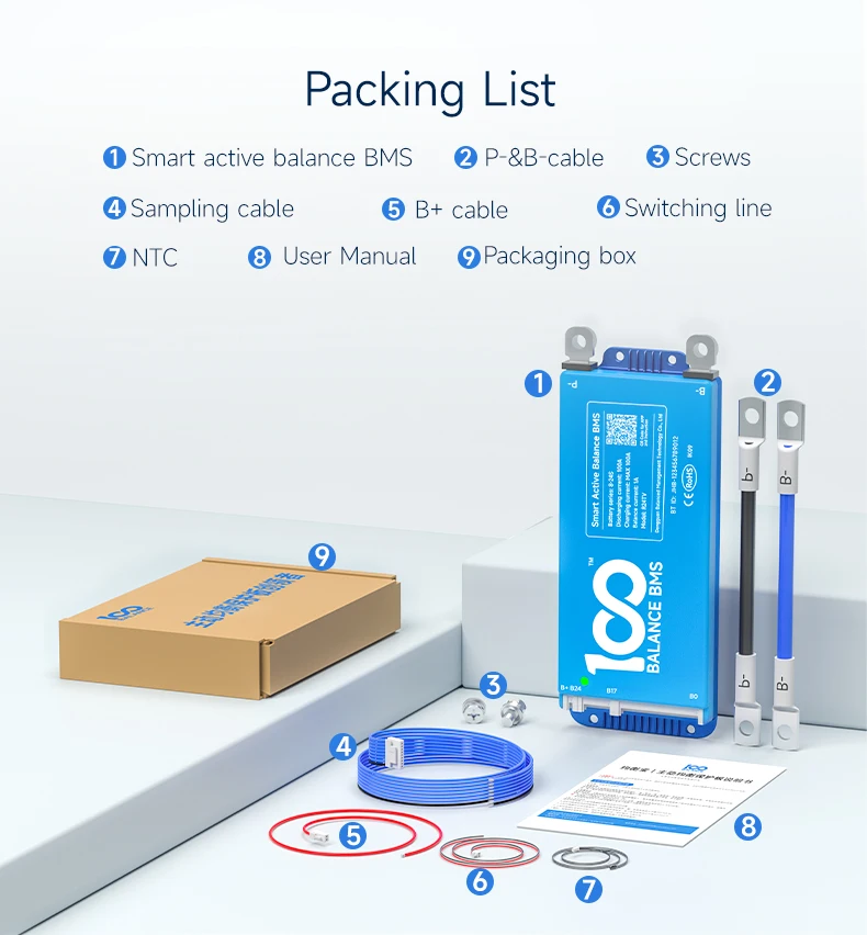 Ddp Jkbms Jk Bms Jk-b2a20s20p Jk-b2a24s20p 60a 80a 100a 150a 200a ...