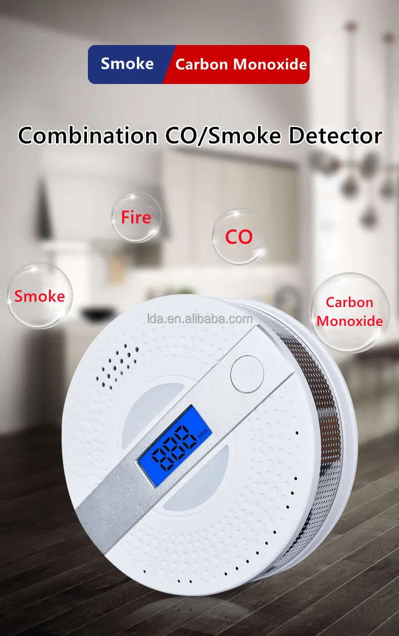 LDA Compound Co+smoke Detector - Home Safety & Security