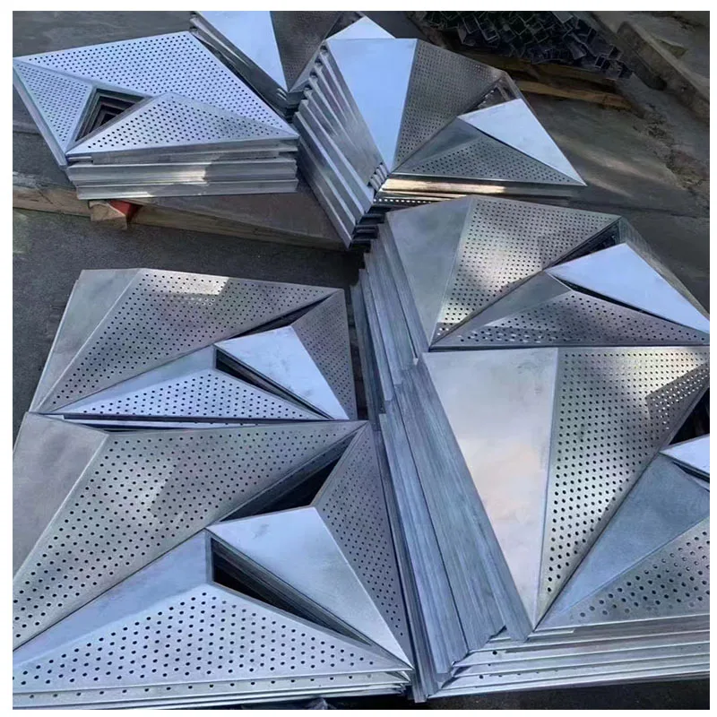 Facade Cladding Panels Exterior Wall Heteromorphism Perforated Aluminum ...