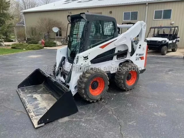 4ton Original Quality Used Electric Steer Skid Loader Bobcat S770 With ...