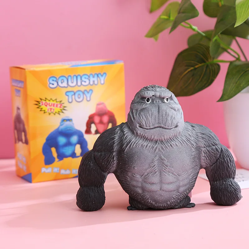 Af Custom Monkey Elastic Big Funny Stretch Monkey Toy Orangutan Sand ...