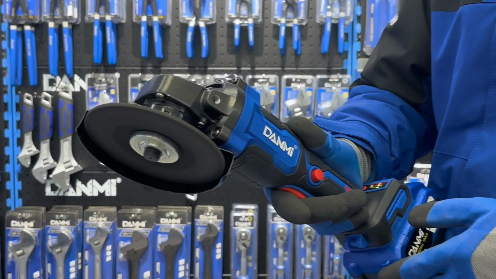 DANMI 20V Brushless Lithium Battery Cordless Angle Grinder