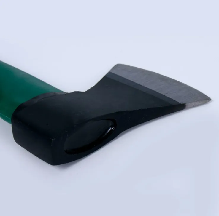 Carbon Steel Drop Chrome Axe Plastic Coated Fiberglass Handle Wooden ...