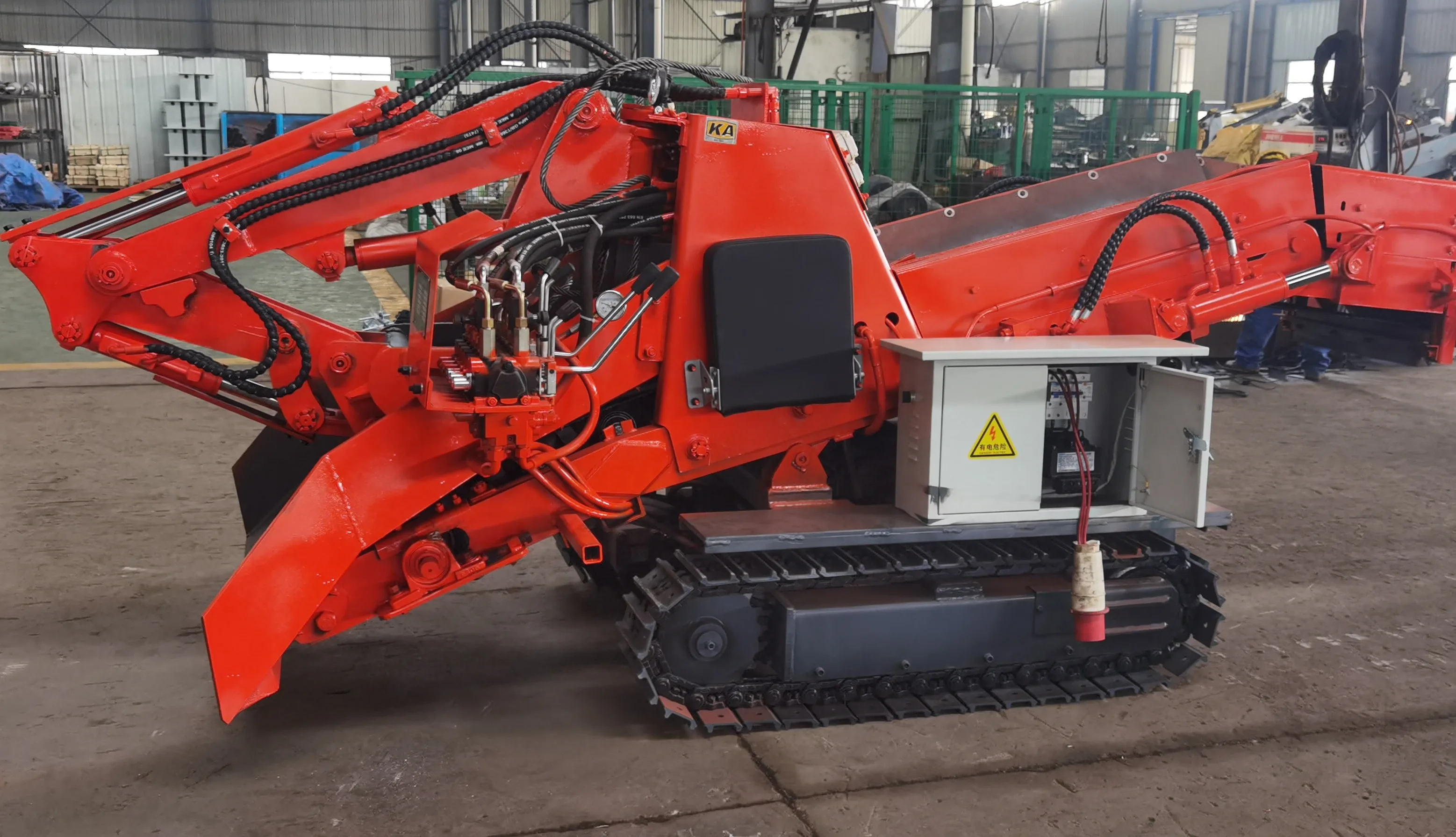 Mucking Rock Loader Crawler Type Tunnel Mucking Shovel Loader Mining ...