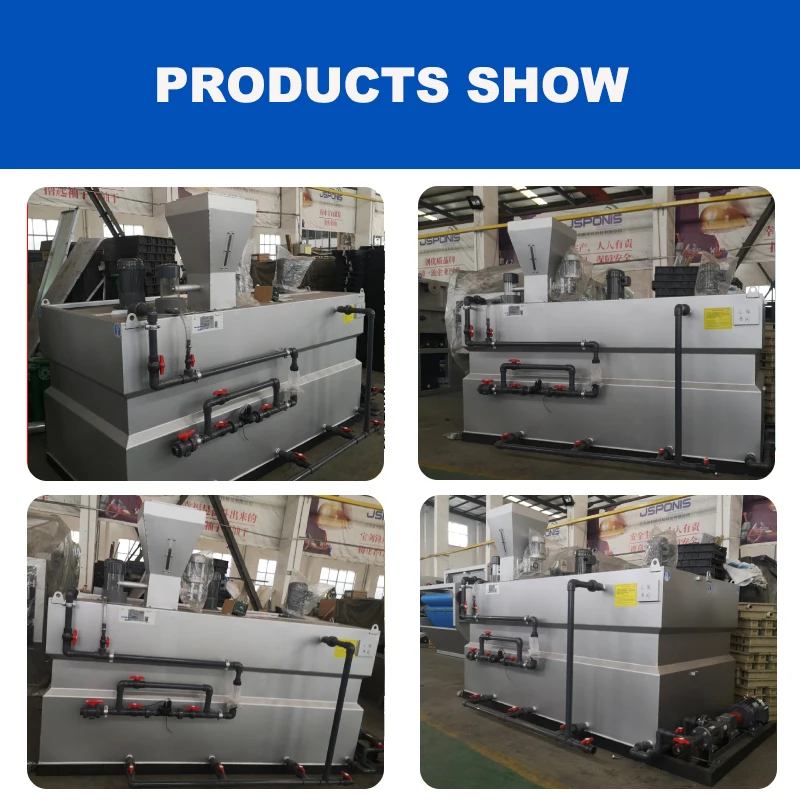 Antiscalant Dosing System Coagulant Tank Compact Wastewater Treatment ...