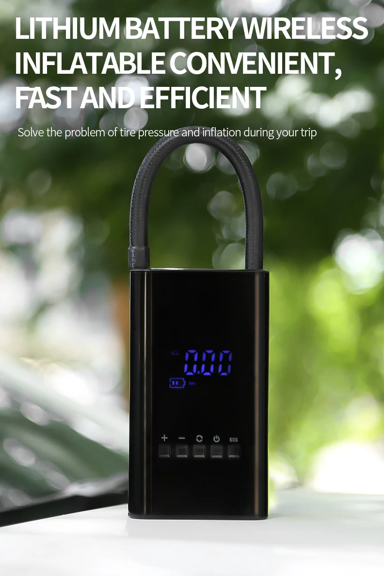 Wireless Mini Wireless Electric Portable Rechargeable Car Air ...