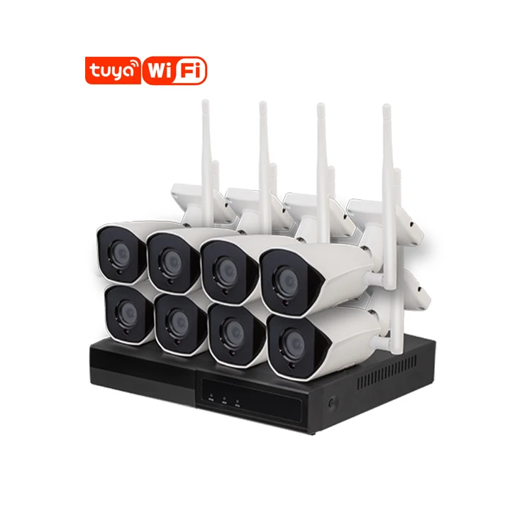 TYSH Tuya Network Video Recor Camera CCTV IP Video Wifi Camera NVR Kit ...