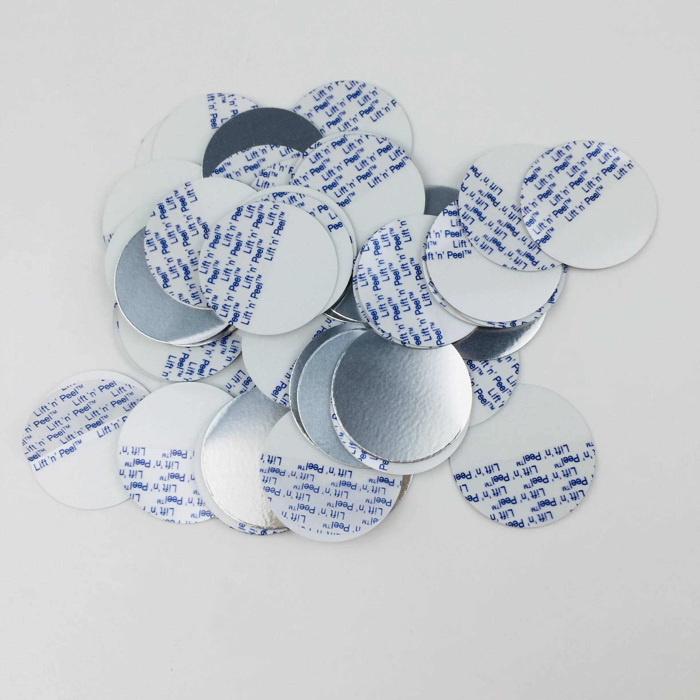 Silver Aluminum Heat Induction Seal Liner For Plastic And Glass Bottle ...