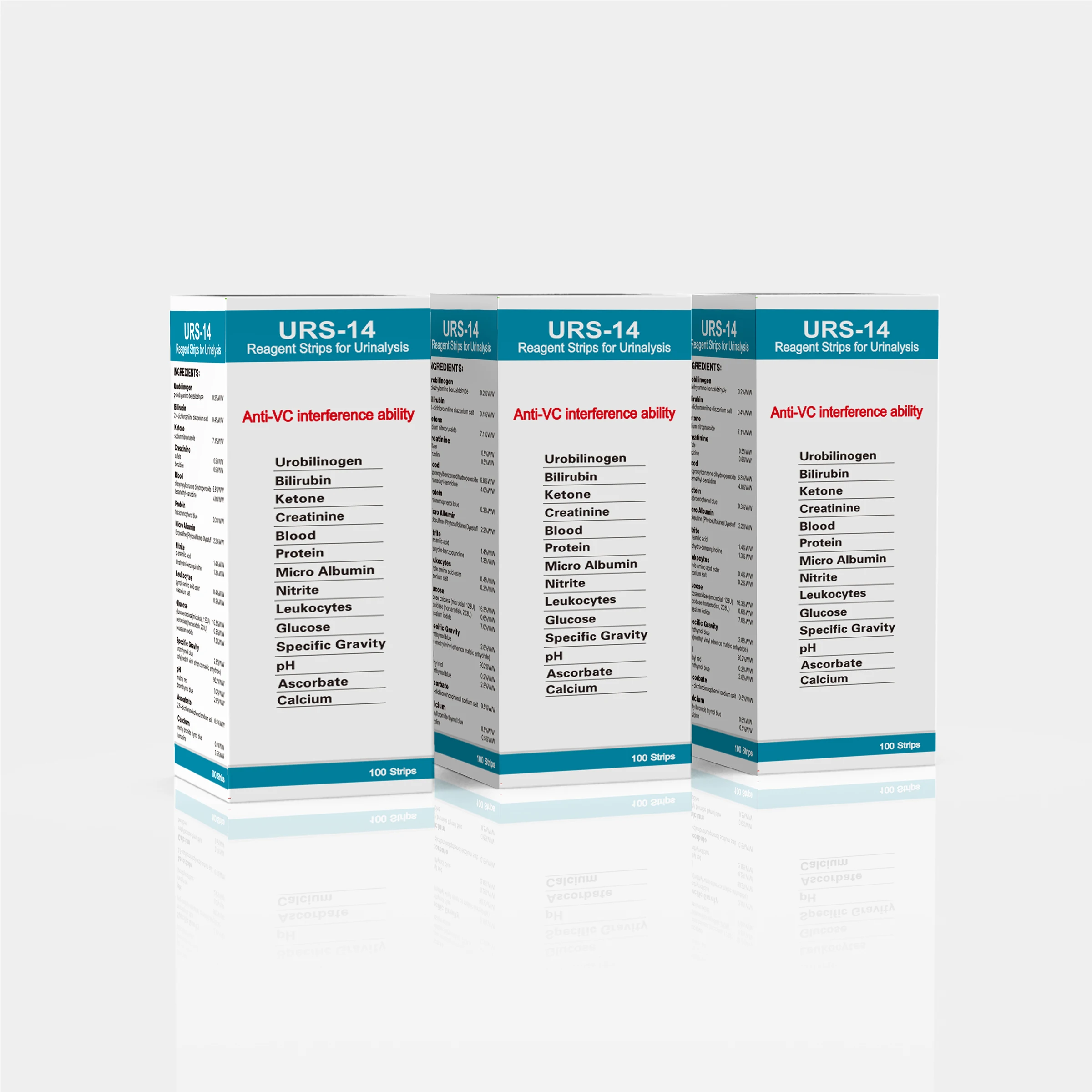 URS-14 Accu Chek Active Test Strips Urinalysis Test Strips Urine Test ...