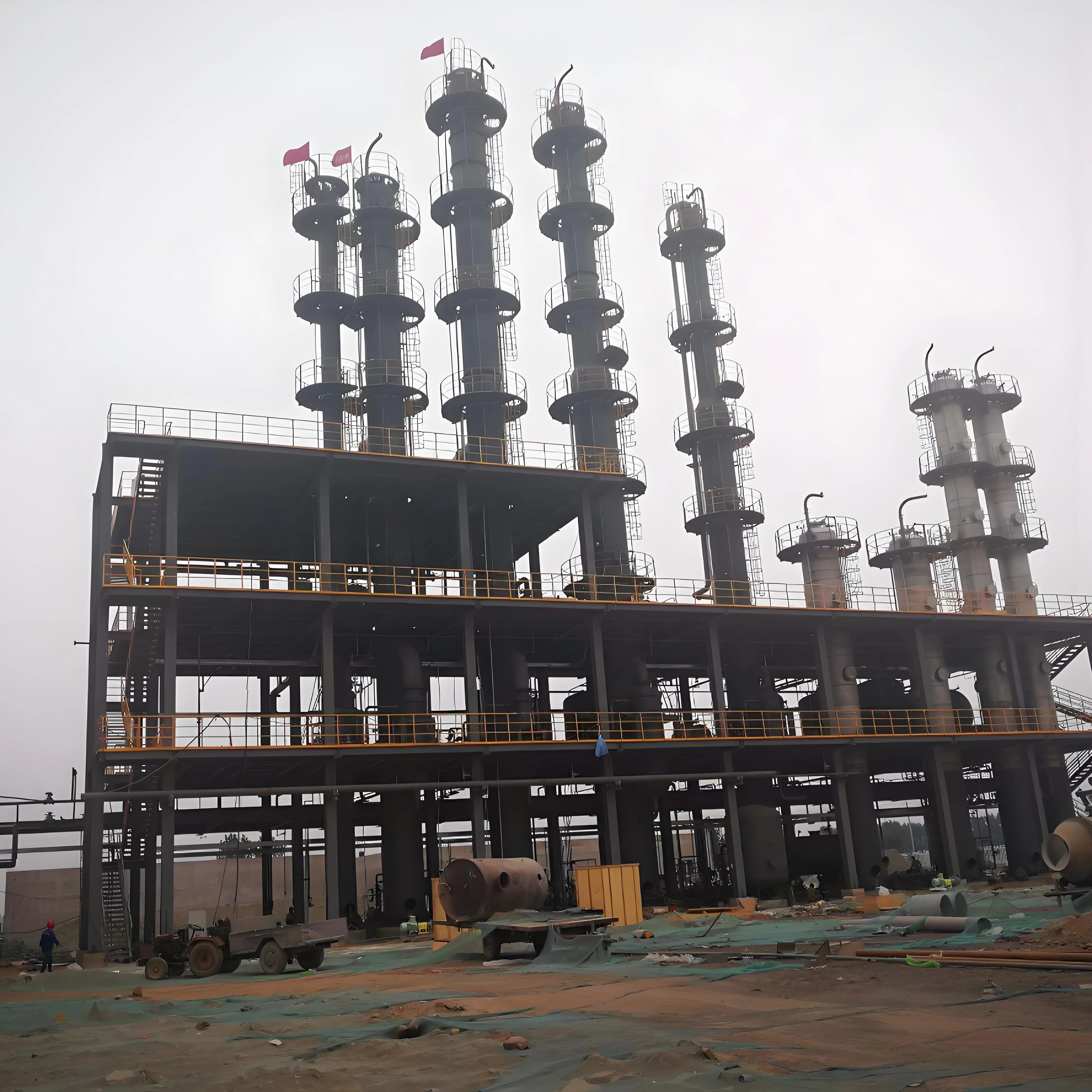 Distil Tower for Methanol Biodiesel Industry Plastic Snowflake Ring ...