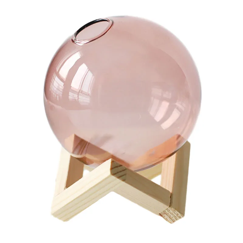 Home Decoration Table Centerpieces Hand Blown Round Colored ...